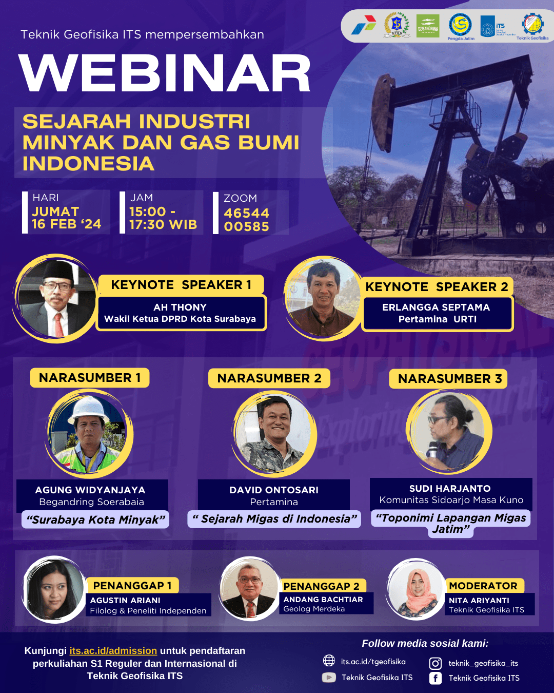 Webinar "Sejarah Industri Minyak dan Gas Bumi Indonesia" - Departemen ...