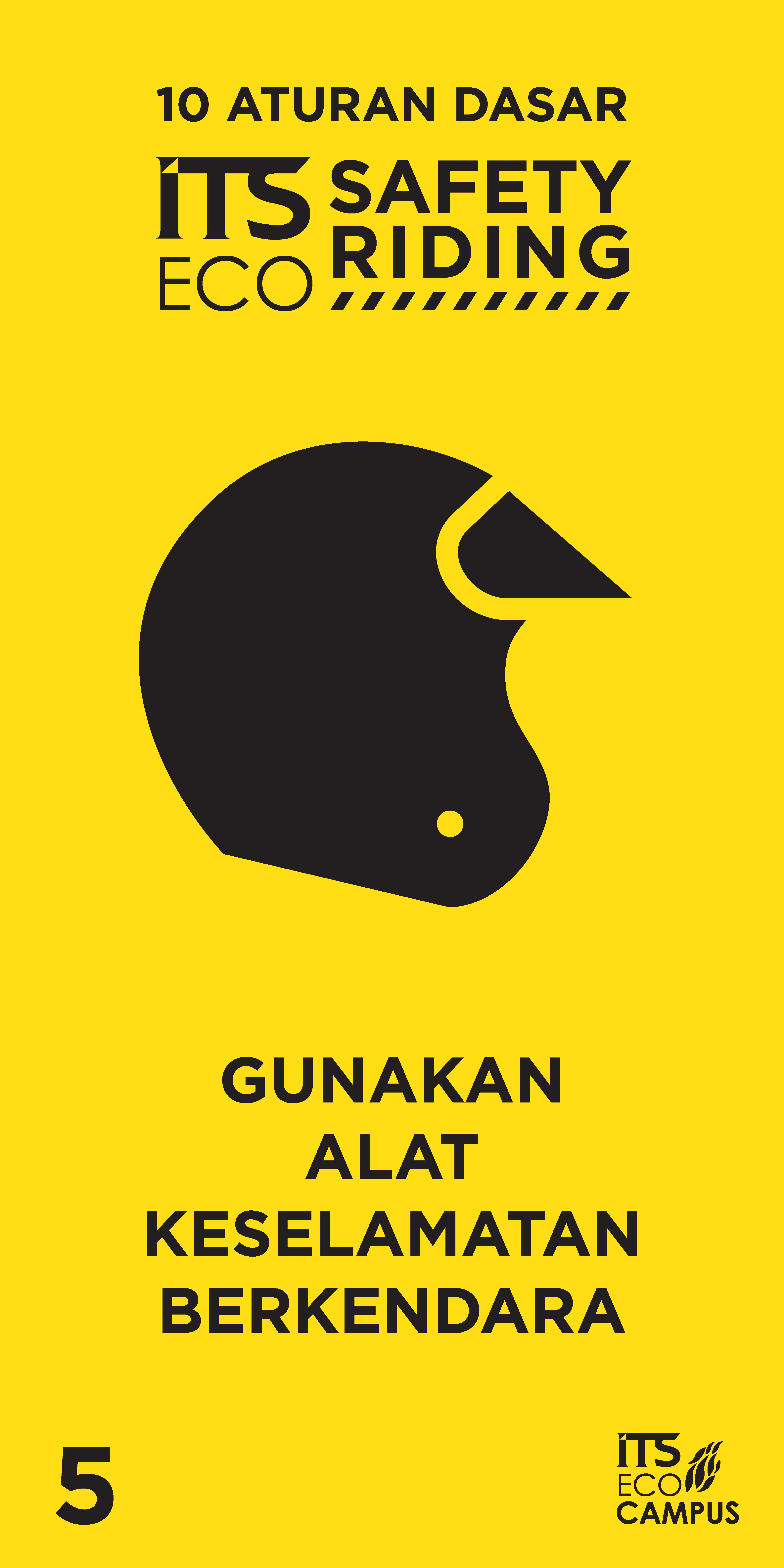 Himbauan Safety Riding di Lingkungan ITS - Departemen Teknik Geofisika