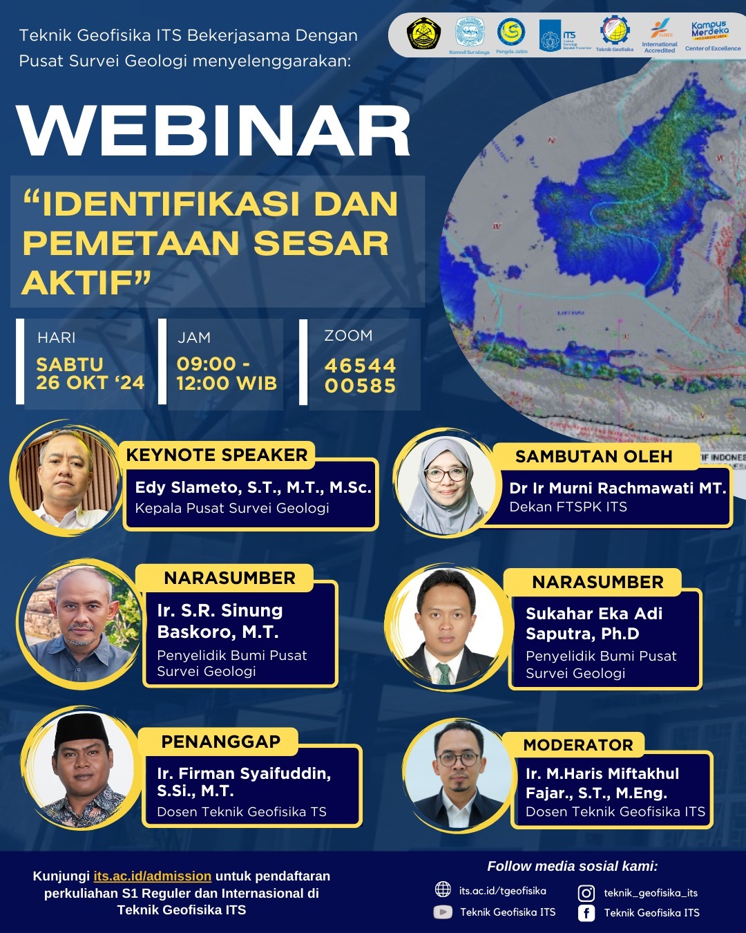 WEBINAR “IDENTIFIKASI DAN PEMETAAN SESAR AKTIF” - Departemen Teknik ...