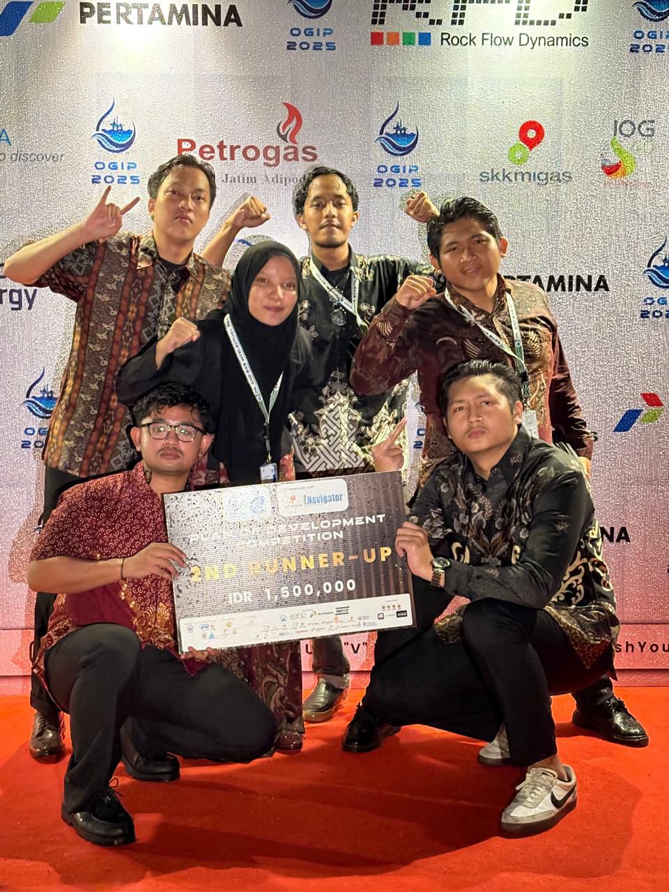 Mahasiswa Teknik Geofisika ITS Sabet 2nd Runner Up Dalam Event Kompetisi Oil & Gas - Departemen ...