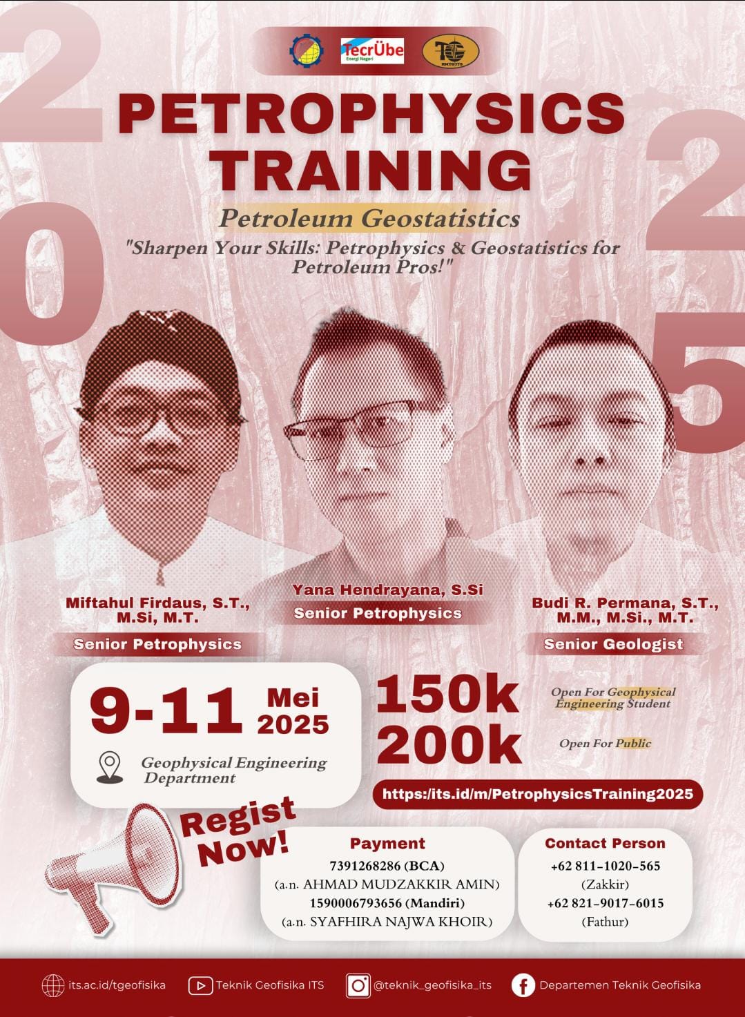 Petrophysics Training Teknik Geofisika ITS - Departemen Teknik Geofisika