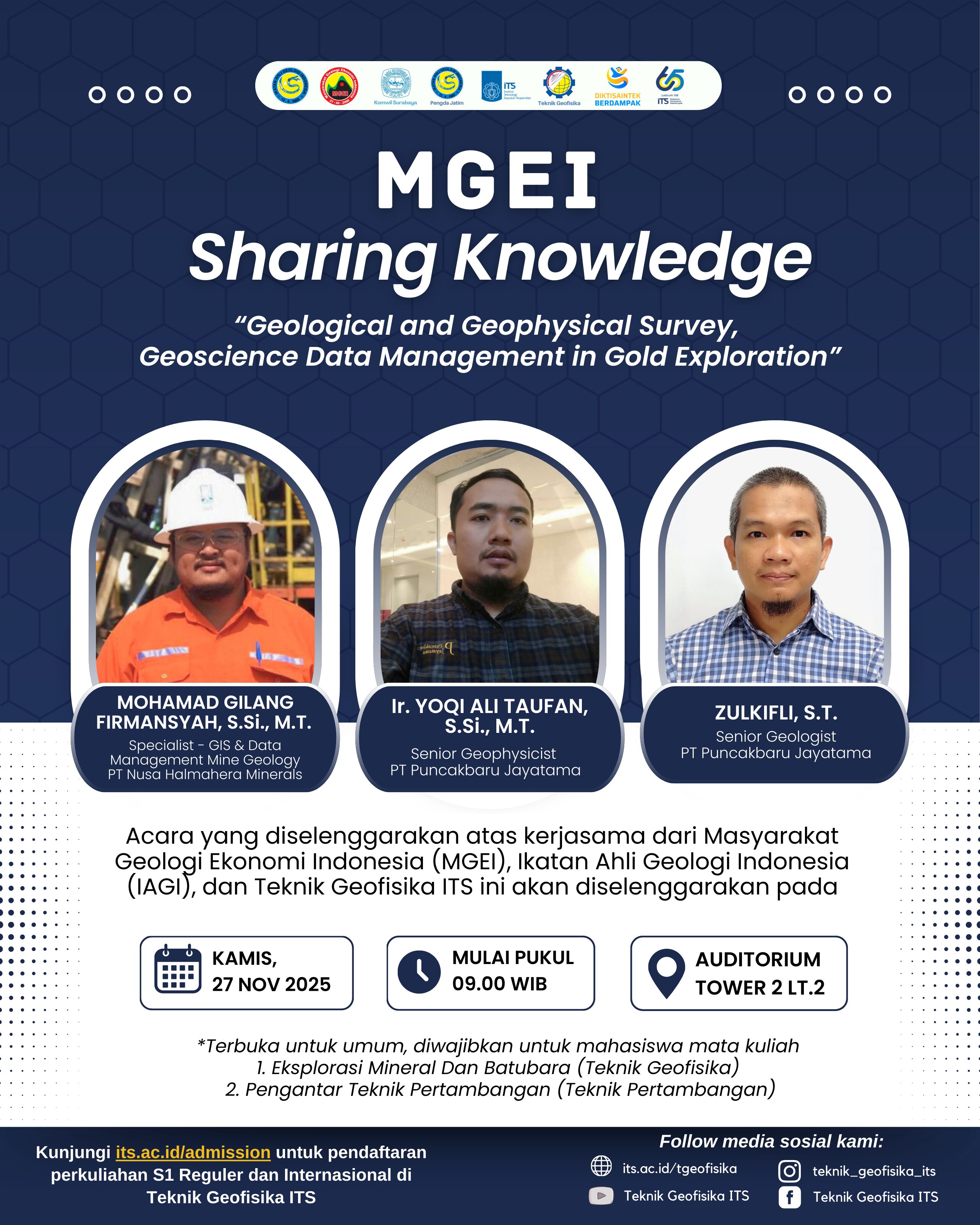 MGEI Sharing Knowledge: Geological and Geophysical Survey, Geoscience Data Management in Gold ...