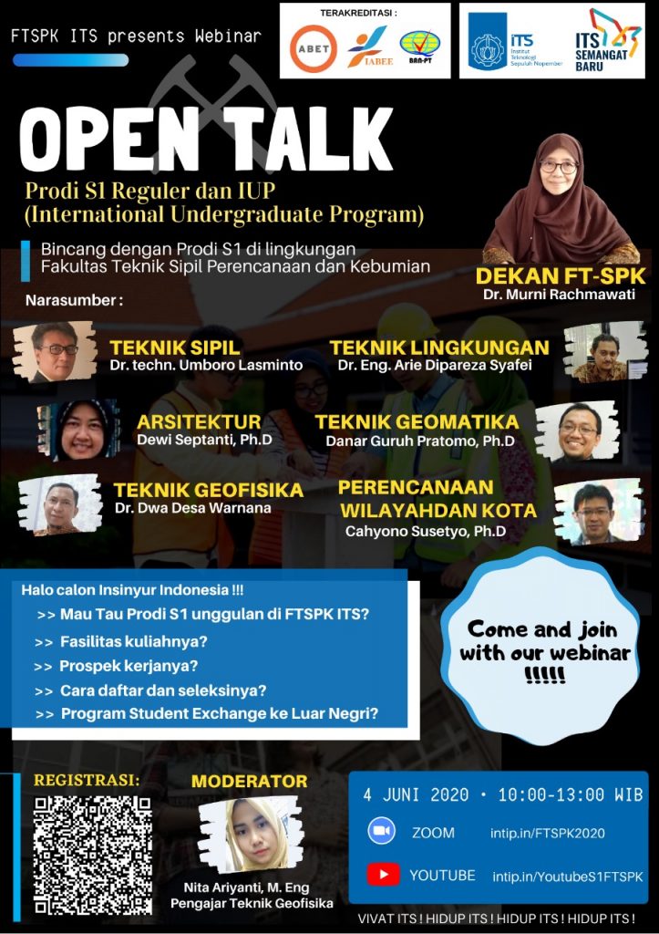 Open Talk Kolaborasi - Departemen Teknik Geomatika