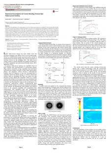 Numerical Investigation of Contra Rotating Vertical-Axis Tidal-Current Turbine - Departemen ...