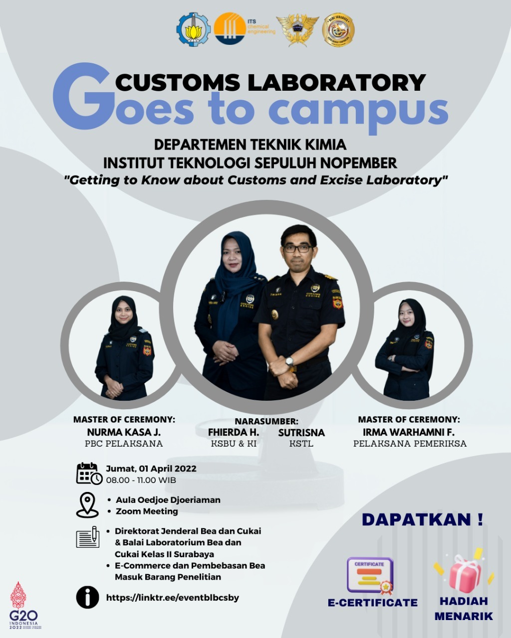 Customs Laboratory Goes to Campus “Getting to Know about Customs and ...