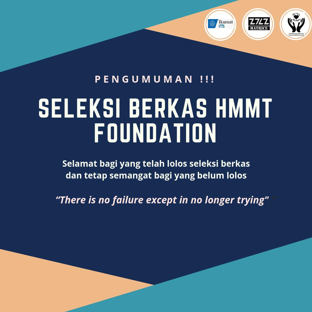 HMMT Foundation - Departemen Teknik Material