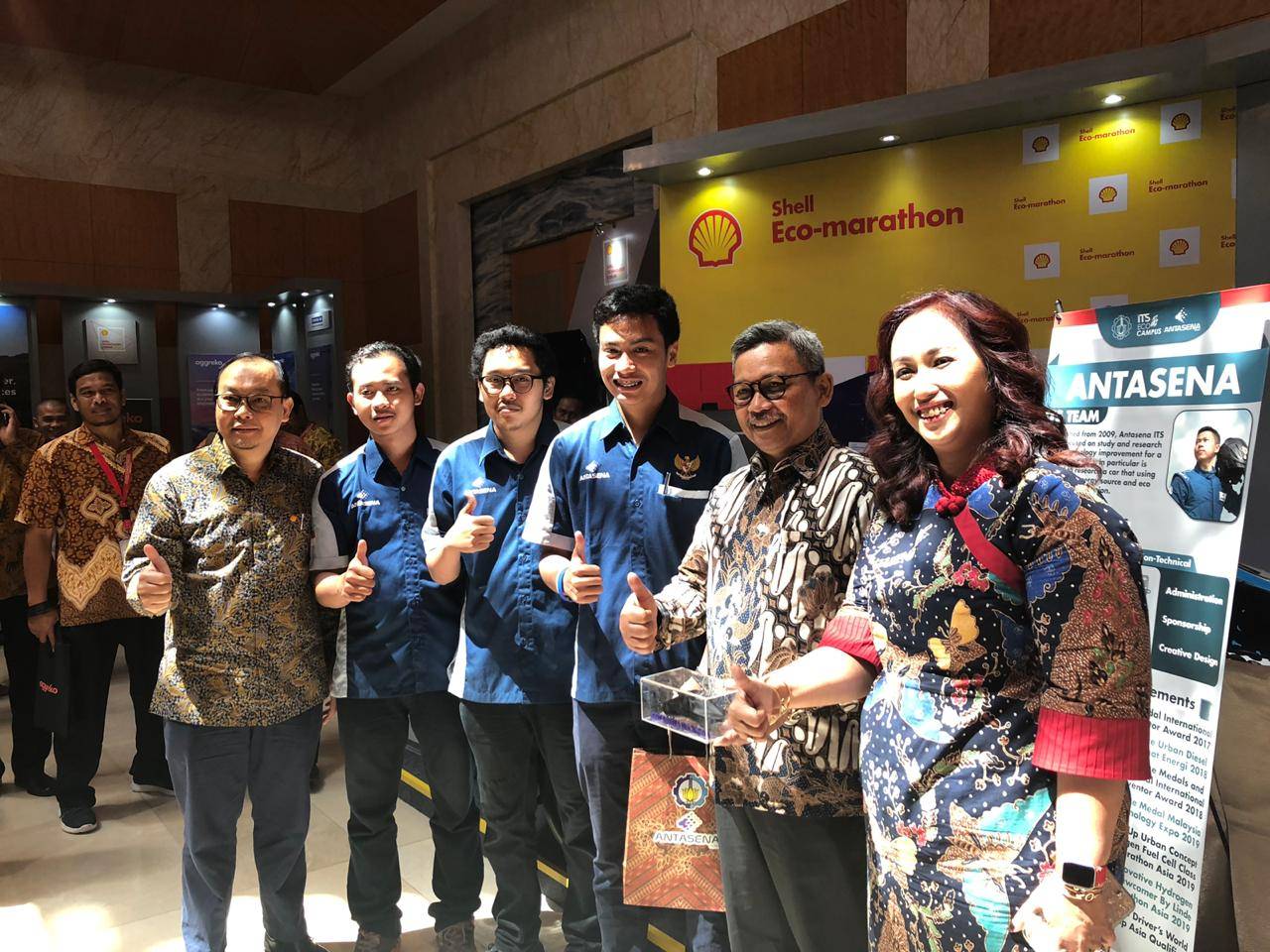 Antasena ITS Kenalkan Penggunaan Mobil Hidrogen di Shell Technology ...