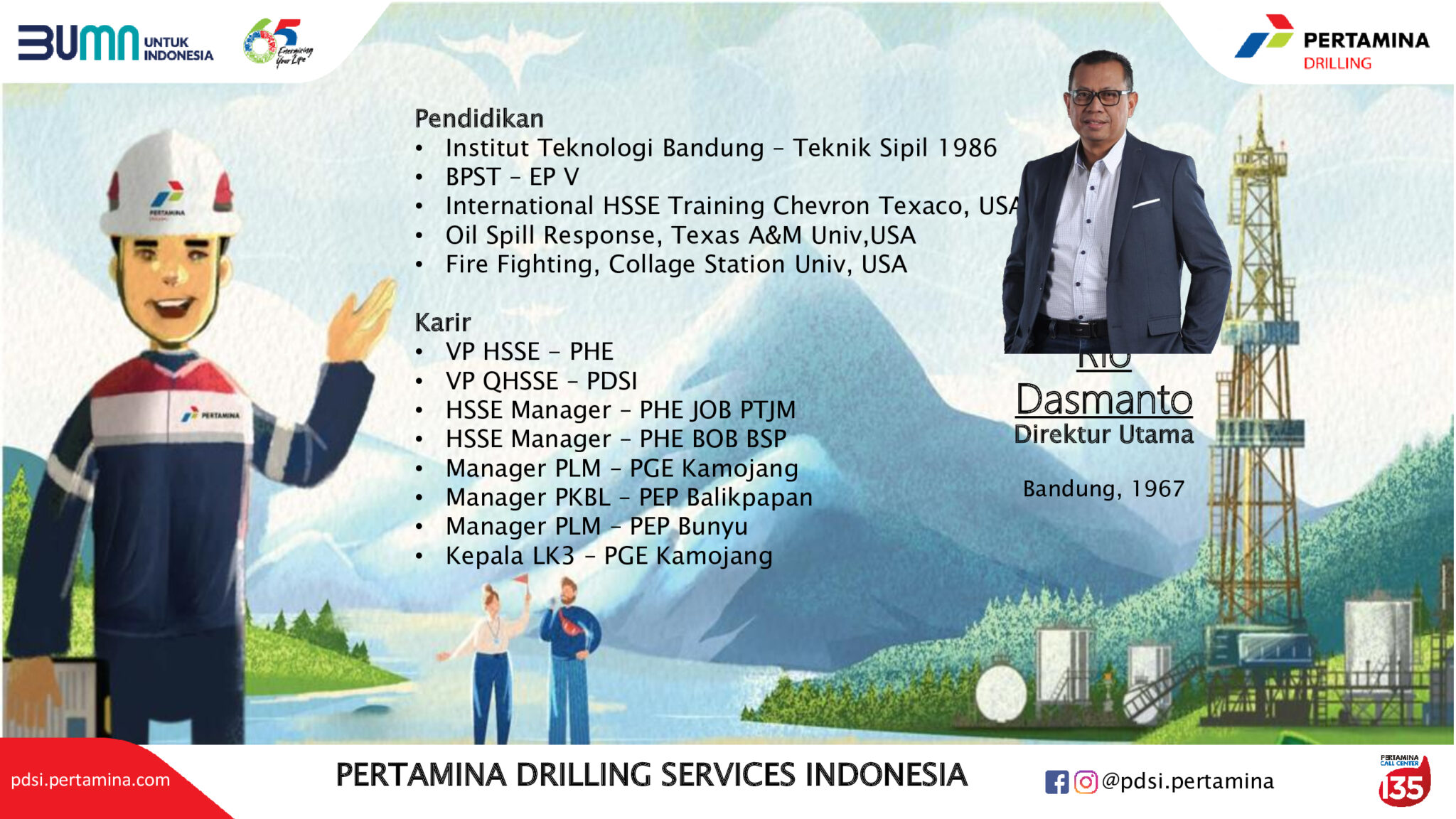 Kuliah Tamu "Peran Strategis Pertamina Drilling dalam mendukung Target ...