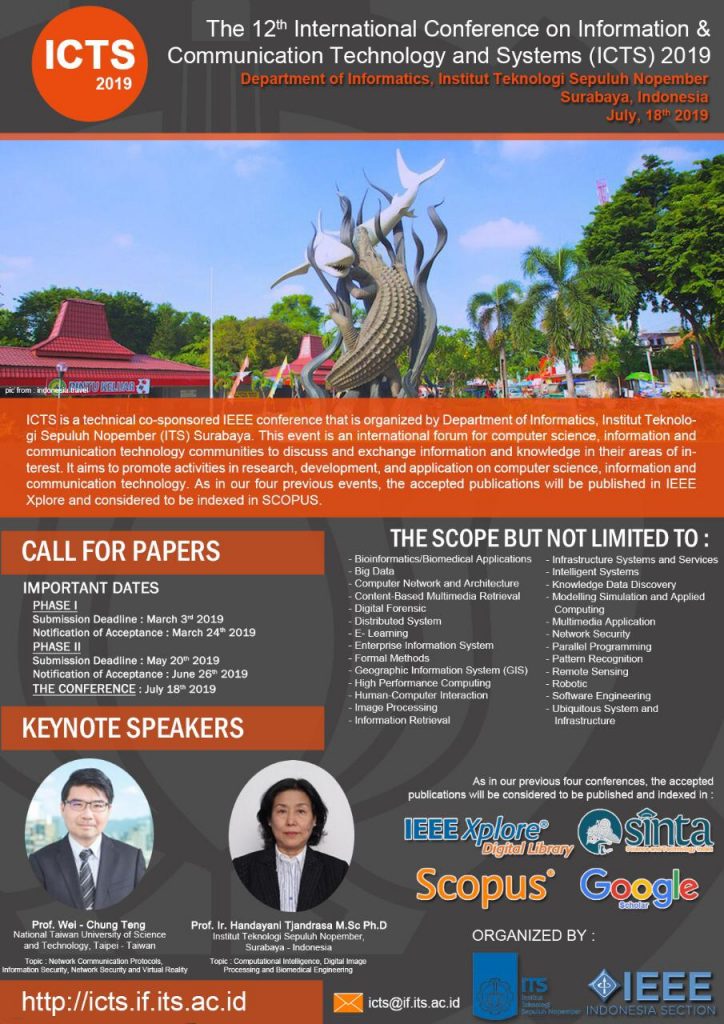 The 12th International Conference on Information & Communication ...