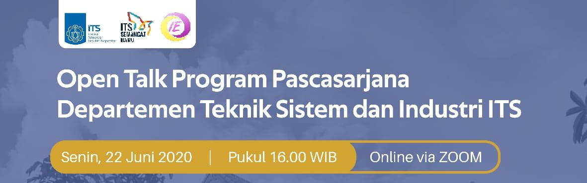 Open Talk Program Pascasarjana : DTSI ITS - Institut Teknologi Sepuluh ...