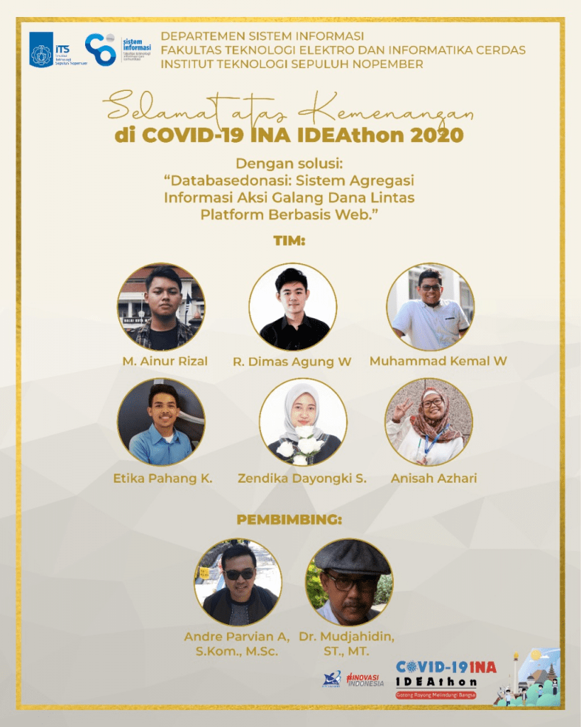 Gagas Aplikasi Untuk Permudah Galang Dana, Mahasiswa FTEIC ITS Sabet 17 ...