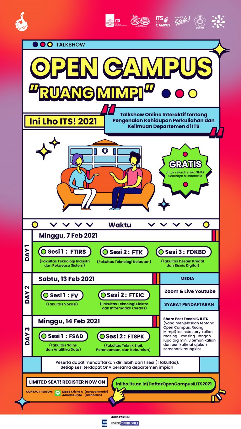 Open Campus INI LHO ITS! - Institut Teknologi Sepuluh Nopember