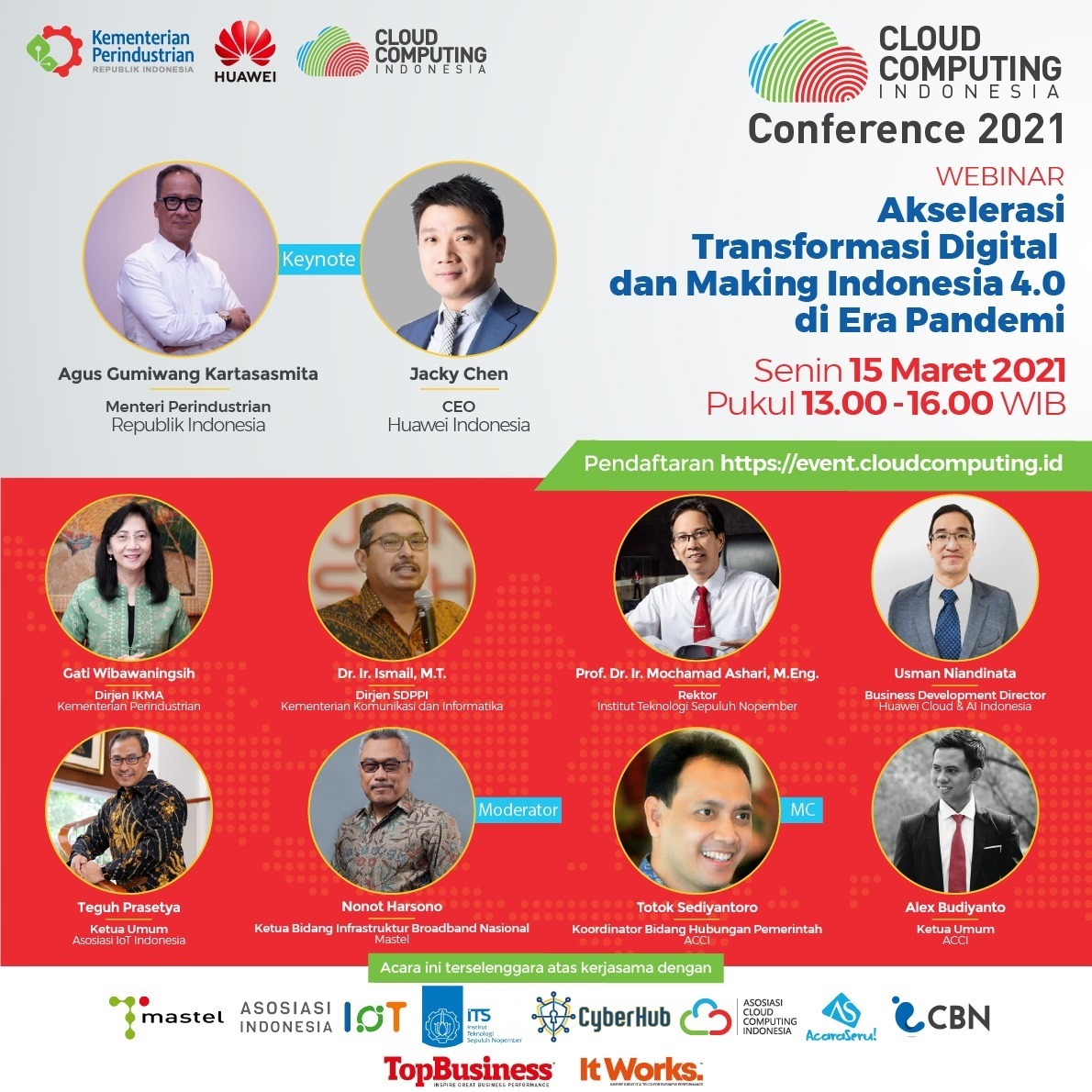 Webinar : Cloud Computing Indonesia 2021 - Institut Teknologi Sepuluh Nopember