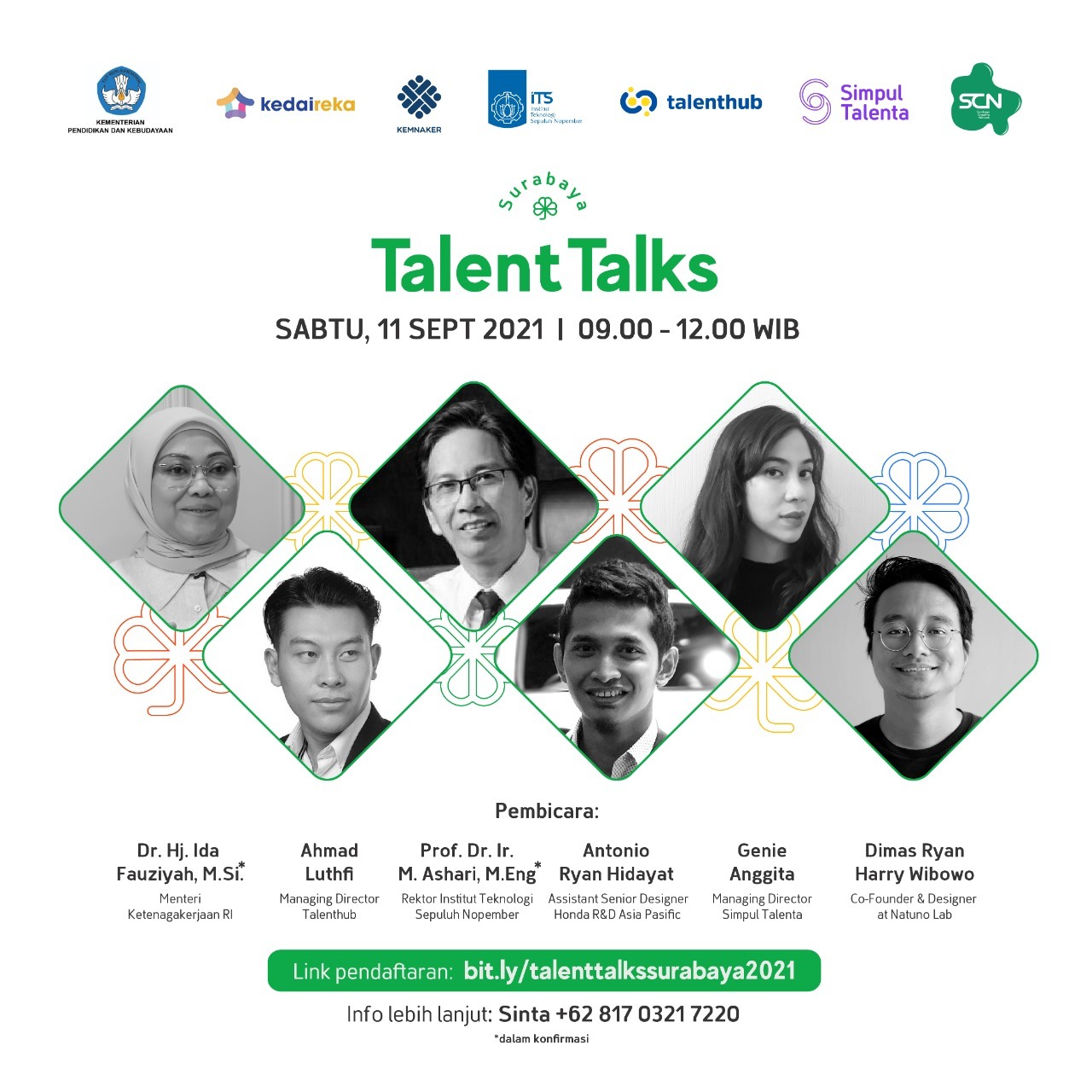 Talent Talks 2021 - Institut Teknologi Sepuluh Nopember