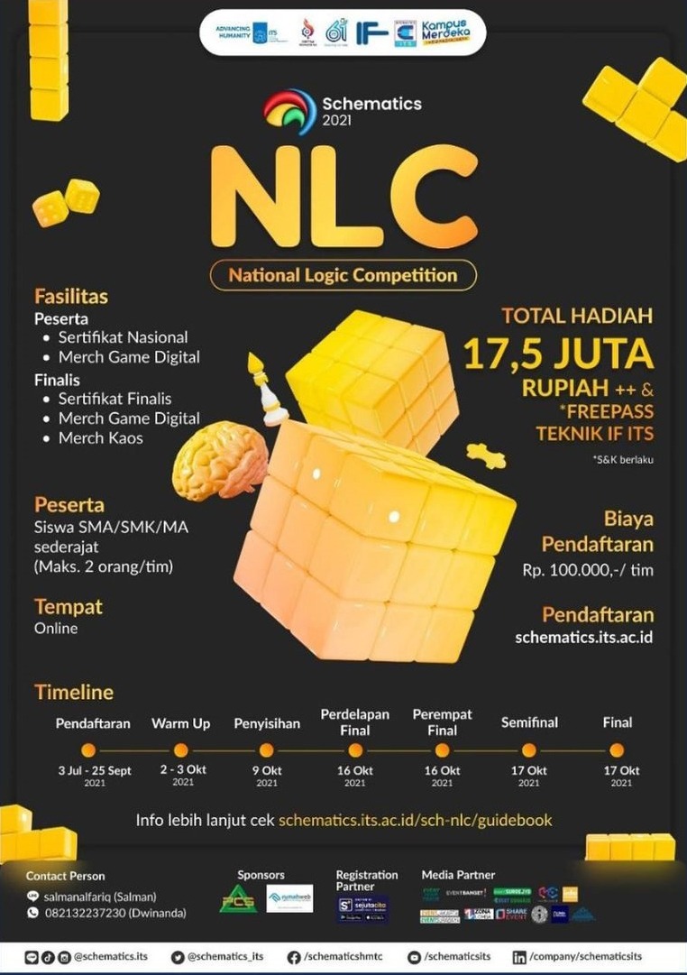 SCHEMATICS ITS 2021 : National Logic Competition - Institut Teknologi ...