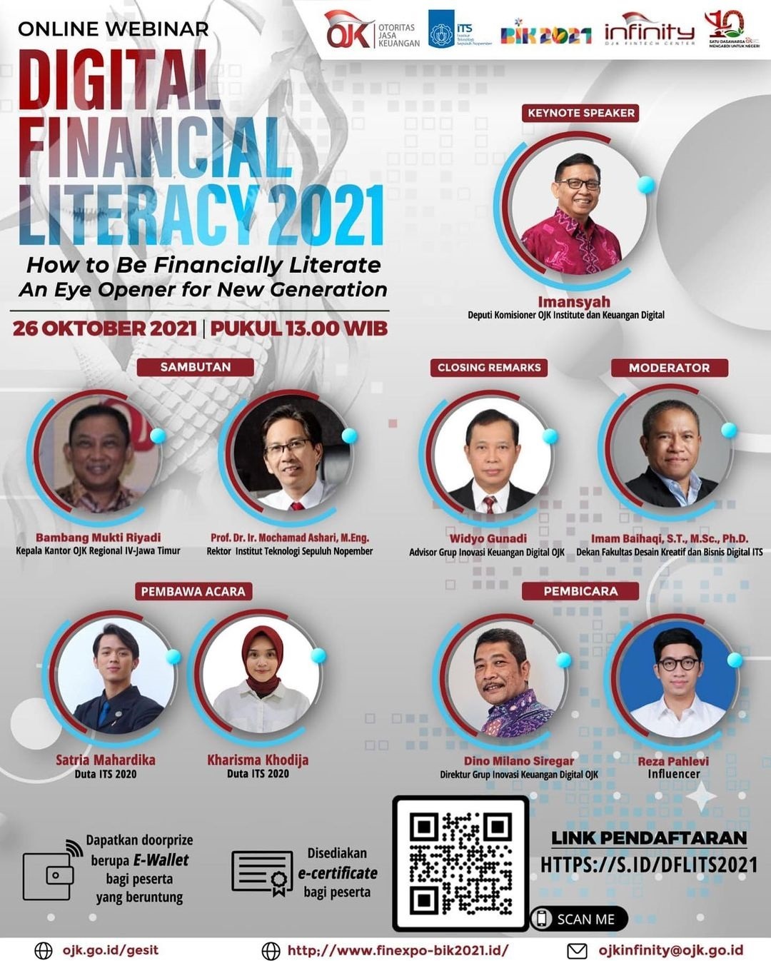 Webinar : Digital Financial Literacy 2021 - Institut Teknologi Sepuluh ...