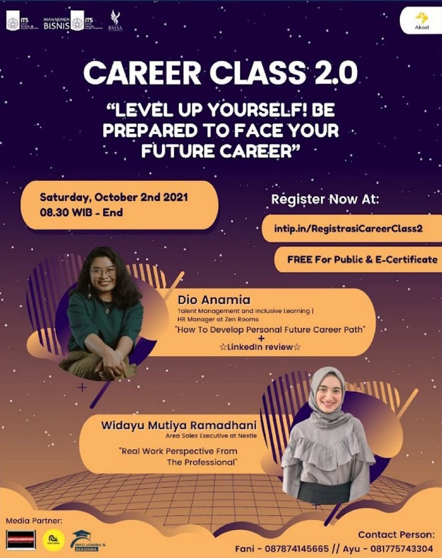 Career Class Series 2.0 - Institut Teknologi Sepuluh Nopember