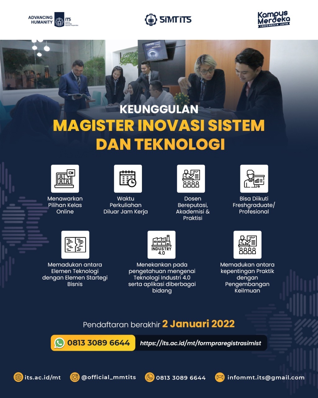 SIMT : Penerimaan Mahasiswa Baru Pascasarjana Inovasi Sistem dan ...