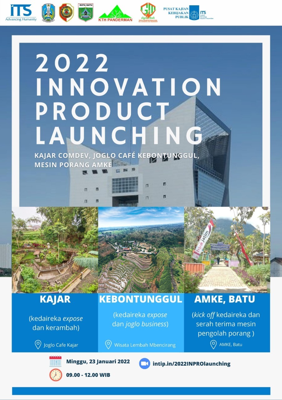 Innovation Product Launching 2022 - Institut Teknologi Sepuluh Nopember
