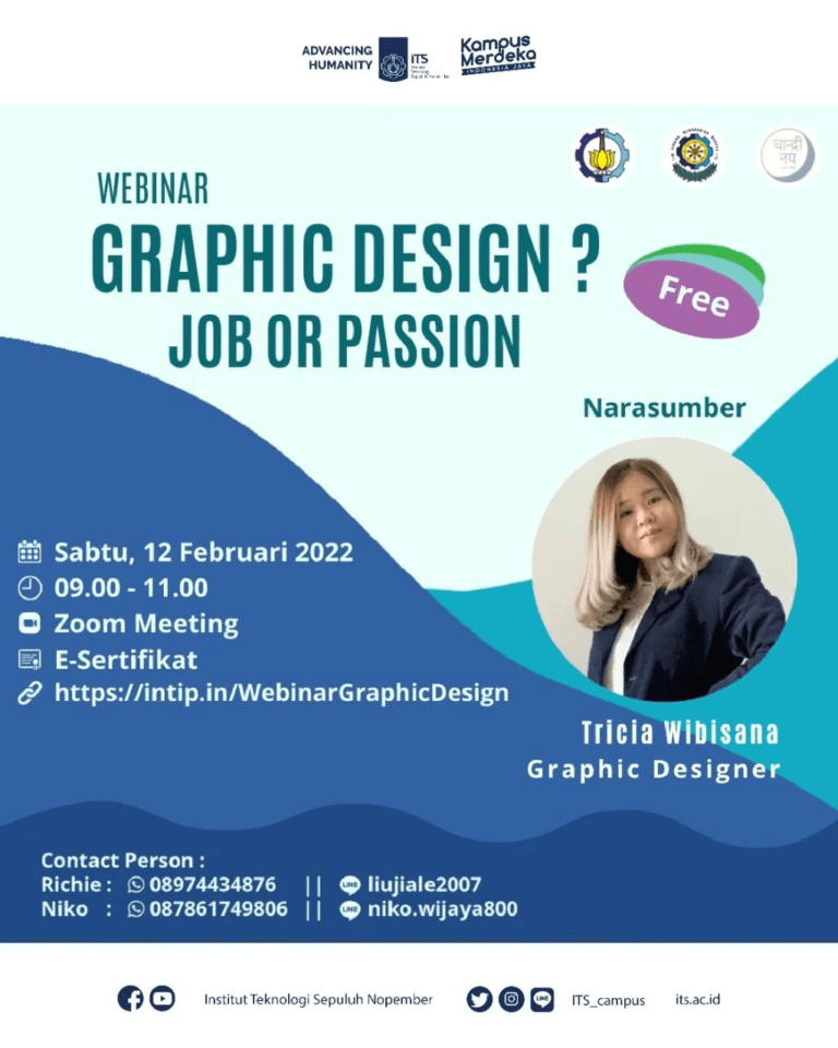 Webinar : Desain Grafis 2022 - Institut Teknologi Sepuluh Nopember