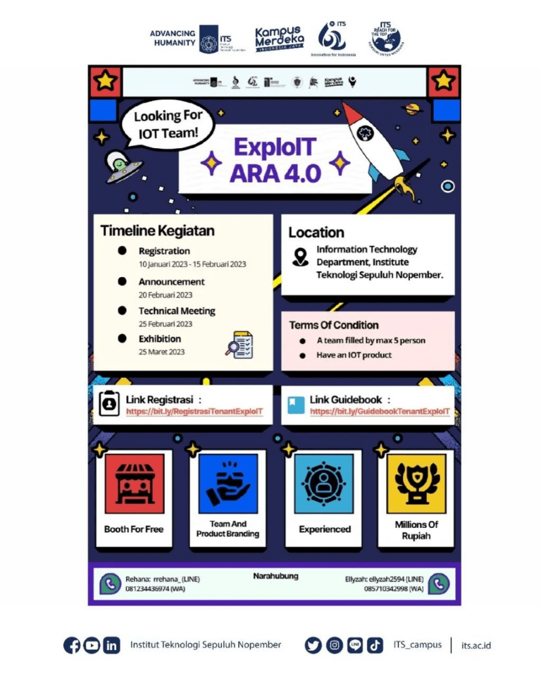 ExploIT ARA SERI 4.0 - Institut Teknologi Sepuluh Nopember