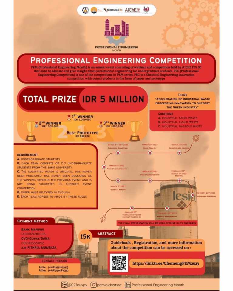 Professional Engineering Competition - Institut Teknologi Sepuluh Nopember