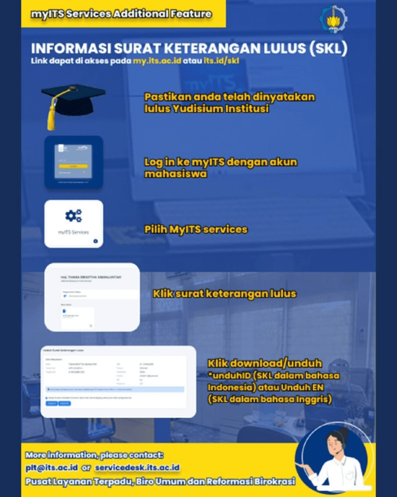 Informasi Layanan Surat Keterangan Lulus Melalui My ITS Services ...
