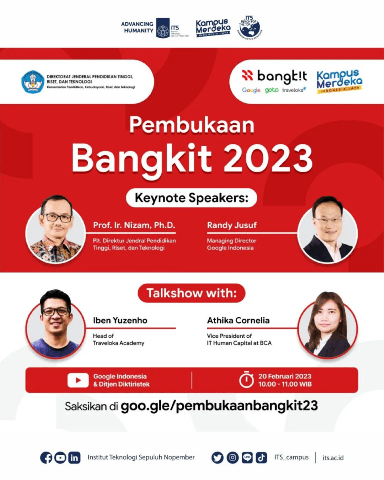 OPENING BANGKIT 2023 - Institut Teknologi Sepuluh Nopember