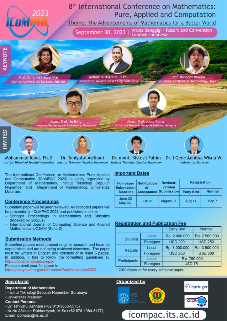 Konferensi Internasional ke-8 Matematika : Murni, Terapan, dan ...
