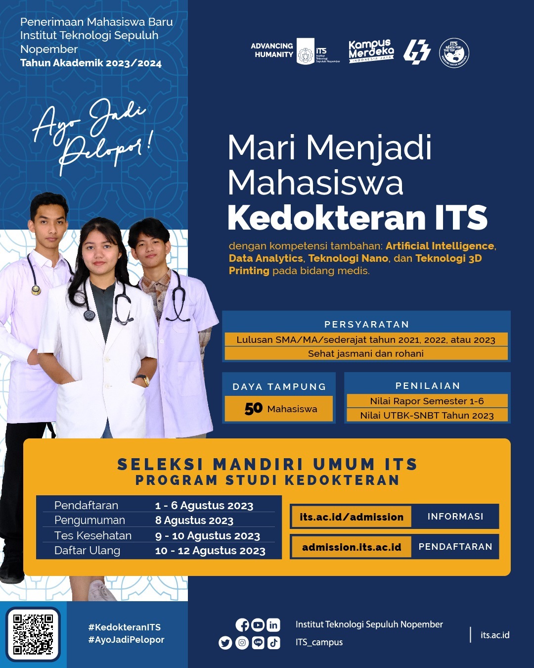 Fakultas Kedokteran dan Kesehatan - Institut Teknologi Sepuluh Nopember
