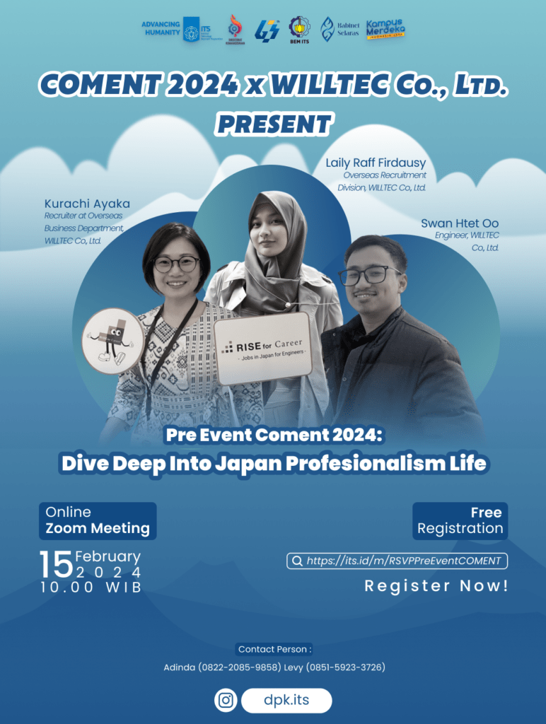 Pre-Event COMENT ITS 2024 - Institut Teknologi Sepuluh Nopember