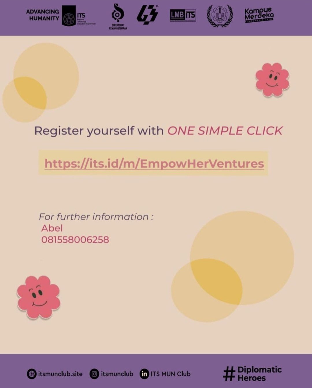 Webinar EmpowHer Ventures 2024 - Institut Teknologi Sepuluh Nopember