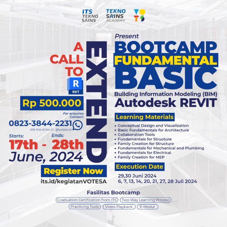 Registrasi Diperpanjang : Bootcamp Fundamental (Basic) - Institut Teknologi Sepuluh Nopember