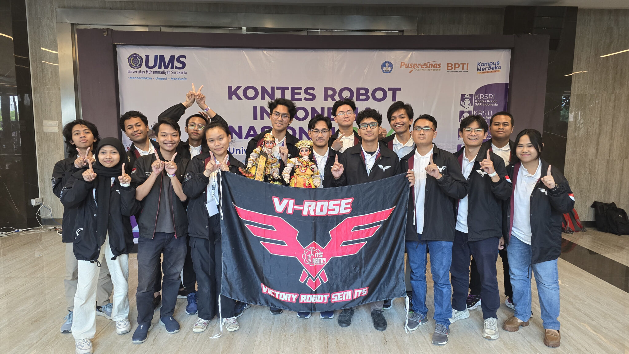 ITS Robotics Shines at the 2024 Indonesian Robot Contest: Vi-Rose Team ...