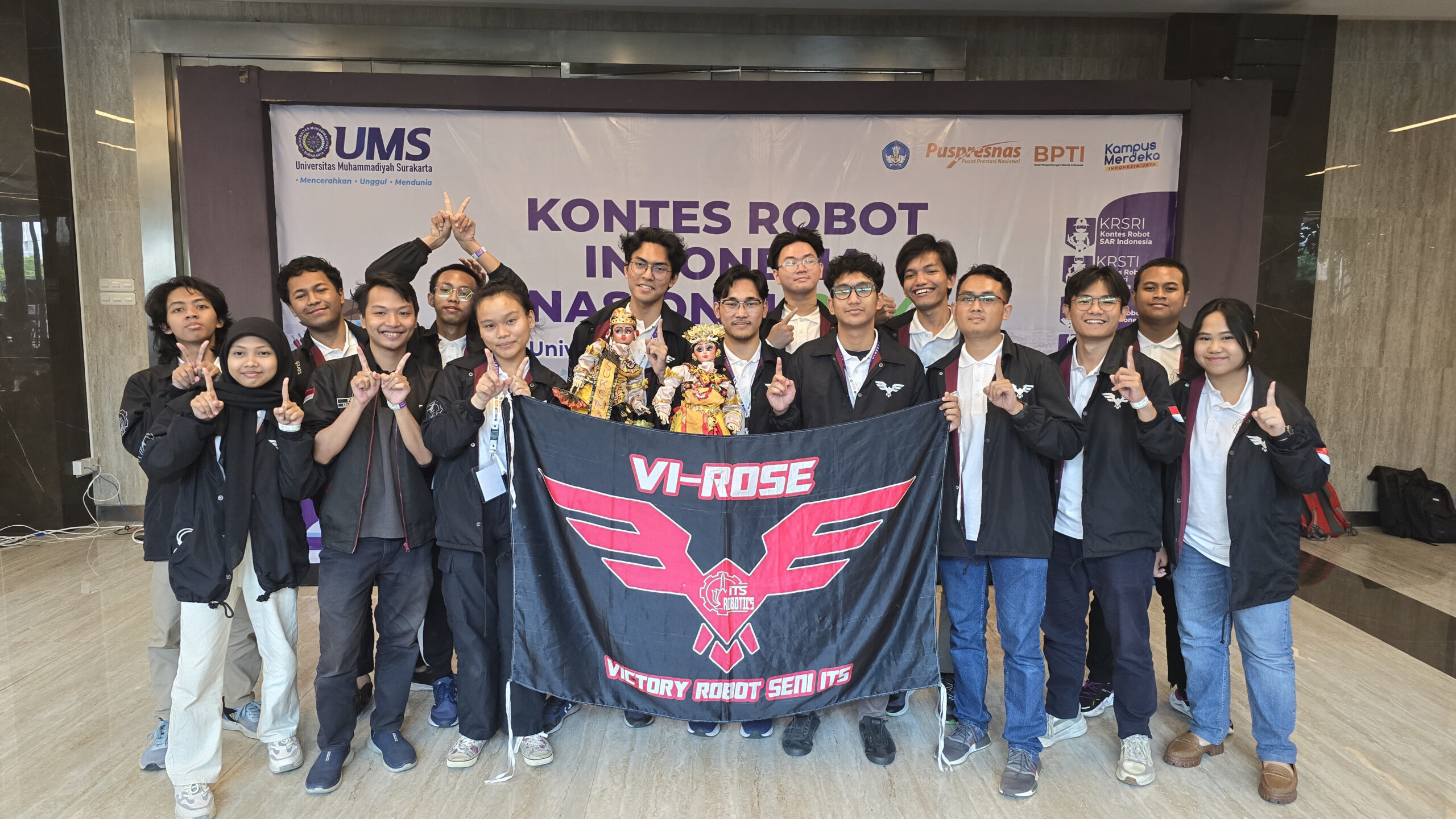 ITS Robotics Shines at the 2024 Indonesian Robot Contest: Vi-Rose Team ...