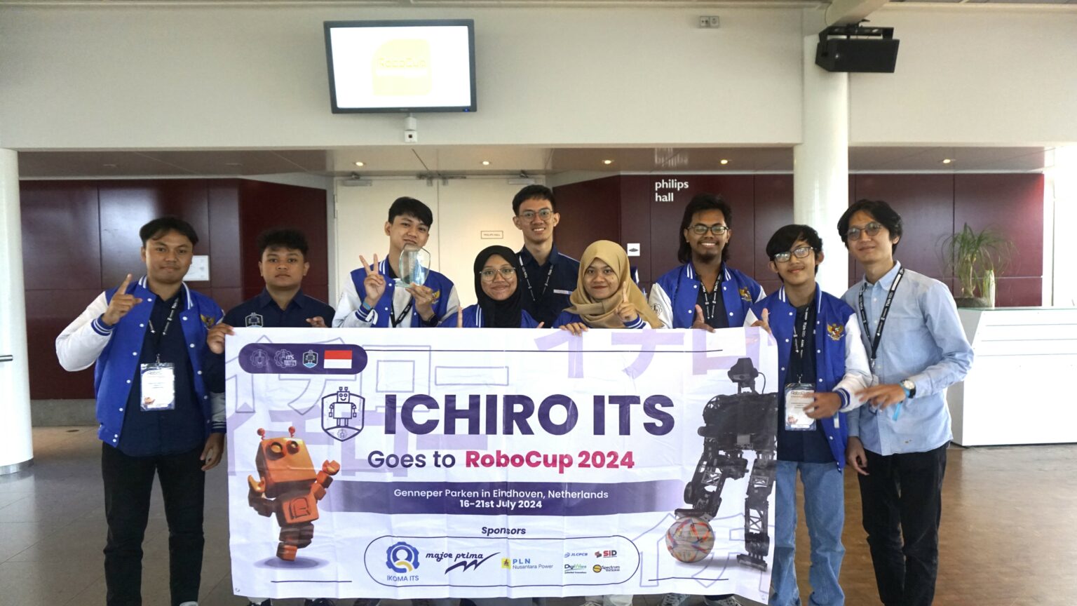 Ichiro Team of ITS Achieves Remarkable Victory at RoboCup 2024 - Institut Teknologi Sepuluh Nopember