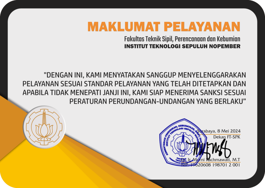 Pembangunan Zona Integritas FT-SPK - Institut Teknologi Sepuluh Nopember