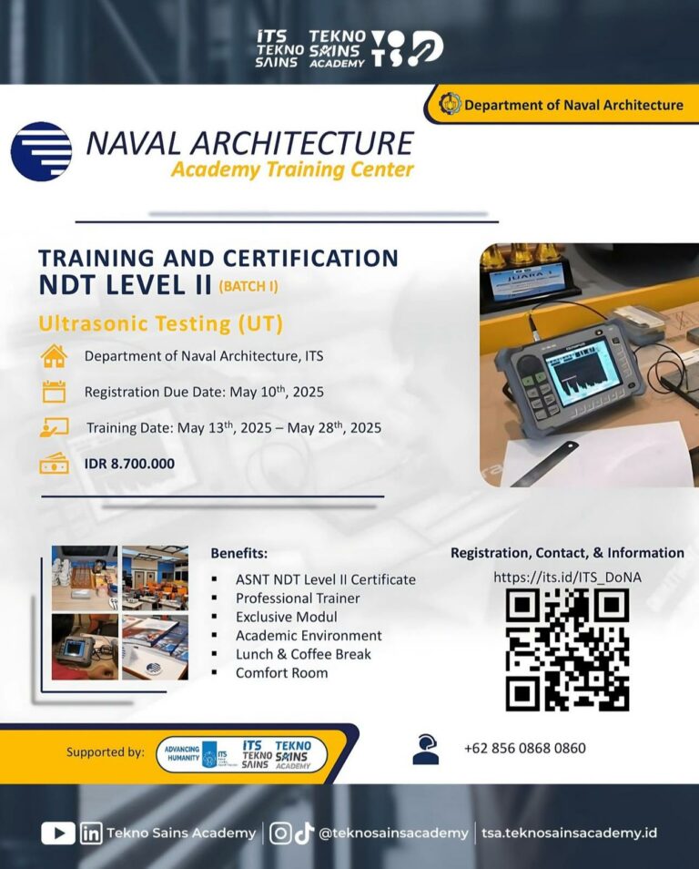 Training and Certification NDT Level II : Ultrasonic Testing - Institut ...