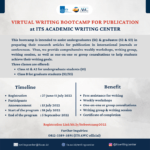 Writing Bootcamp - ITS Academic Writing Center